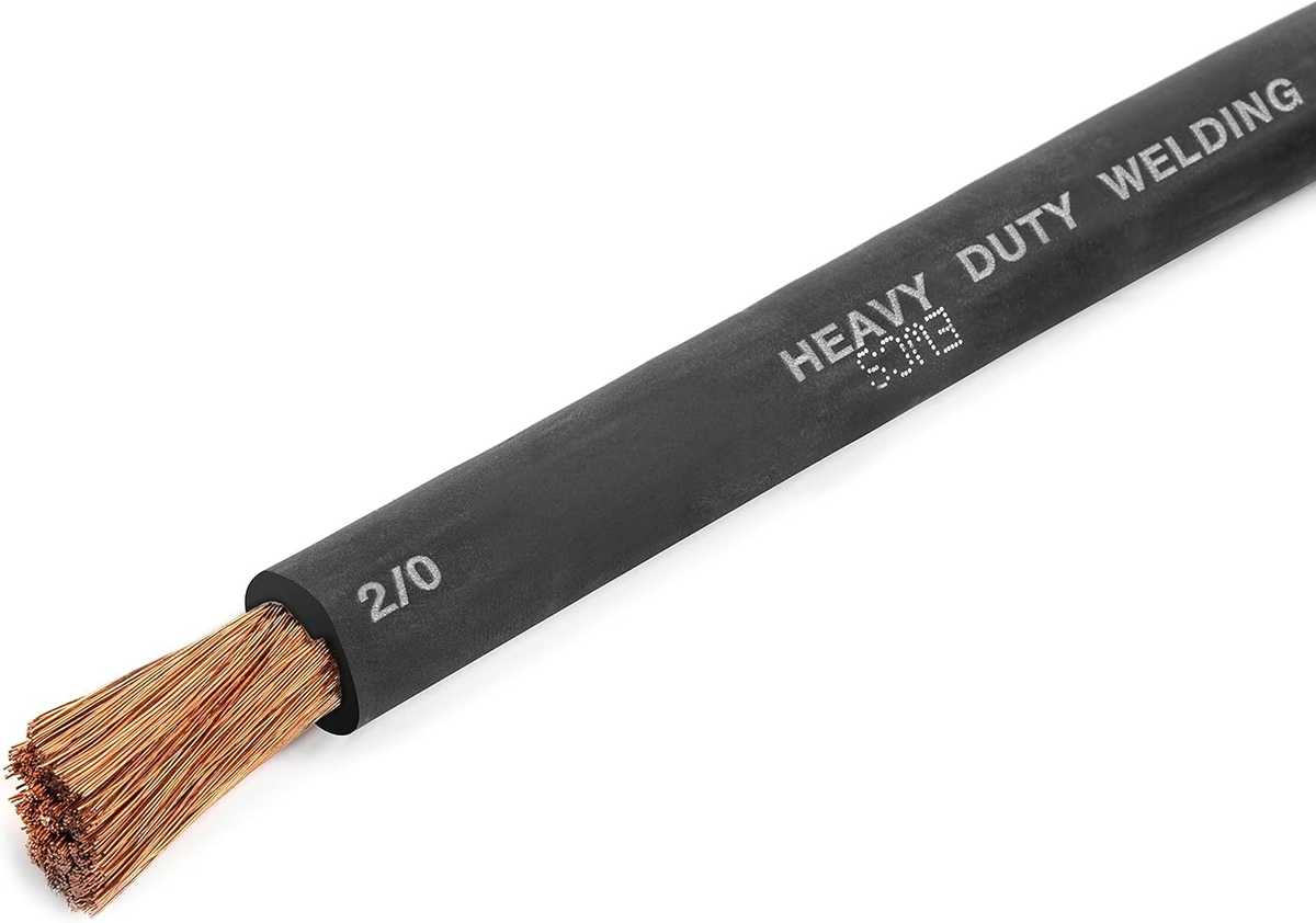 Cold Welding WeldingCity® 50-ft 2-AWG Gauge #2 Welding Cable EPDM ...