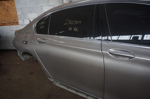Rear Right Door Assembly LWB Silver OEM 41527423702 BMW 7-Series 750 ...