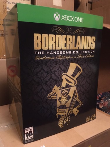 Borderlands The Handsome Collection Gentleman Claptrap in a Box Edition ...