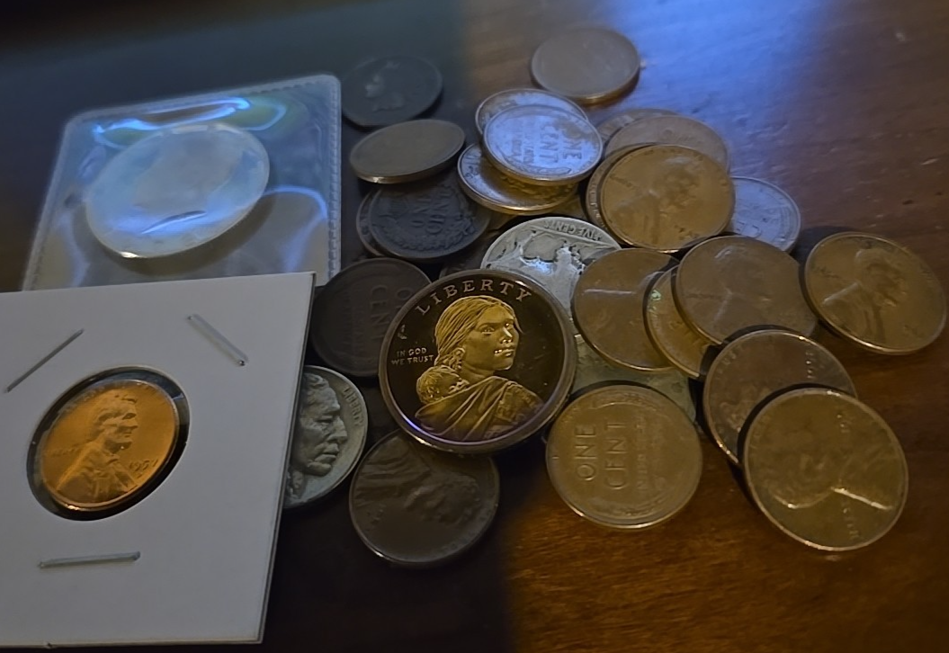 Old, Vintage US Estate Lot of 30+ Coins *NR* ~ Uncommon, Rare, Precious ...
