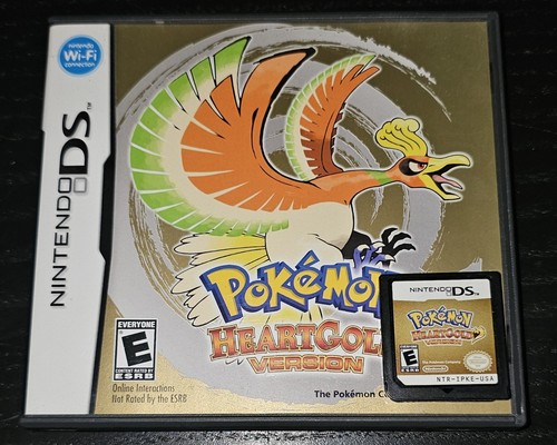 Pokemon HeartGold AUTHENTIC Nintendo DS (Game Box Art) -Tested ...