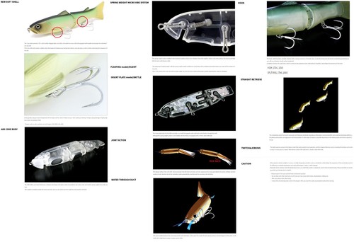 Deps New Slide Swimmer 175 Slow Sinking Jointed Lure 09 (7093) | eBay