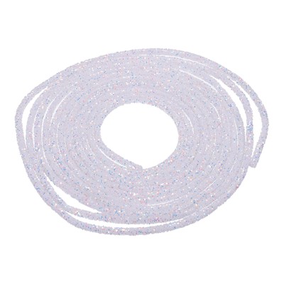 5 Yard 6mm Glitter Sequins Rope Sequins Rhinestone Cord White | eBay