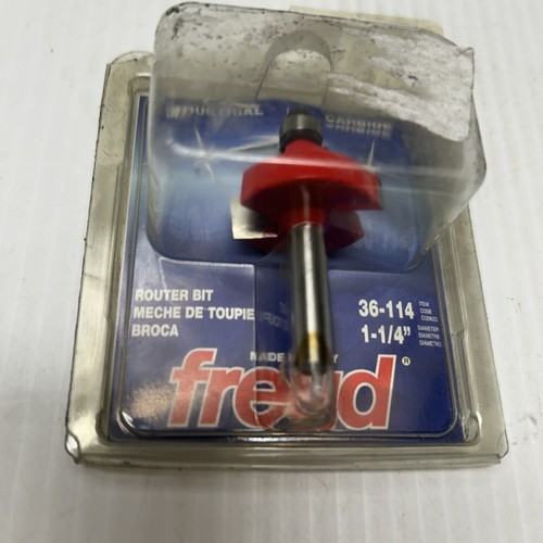 FREUD 36-114 4 CUTTER 3/8" RADIUS BEADING ROUTER BIT 1/4" SHANK, NEW | eBay