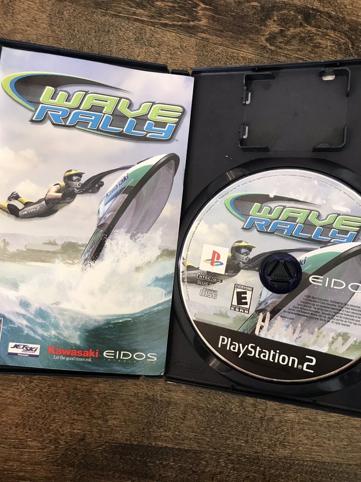 Wave Rally (Sony PlayStation 2, 2001) PS2 Game Complete With Manual ...