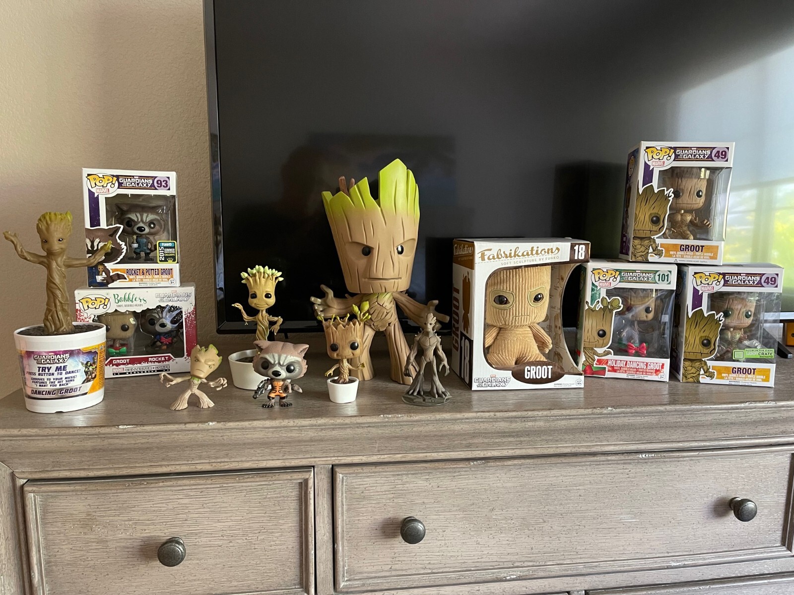Lot of Marvel Groot items - Selling my Collection (13) items in all ...