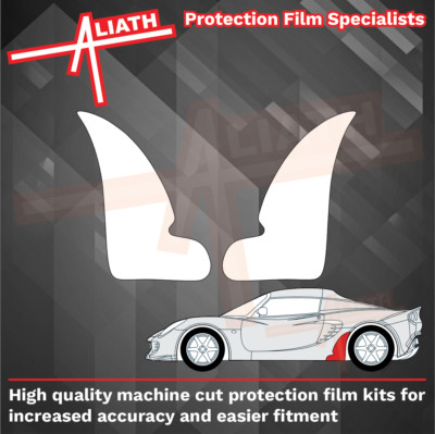 Fits Lotus Elise S2 Rear Arch CLEAR Deep Stone Chip Guard Paint ...
