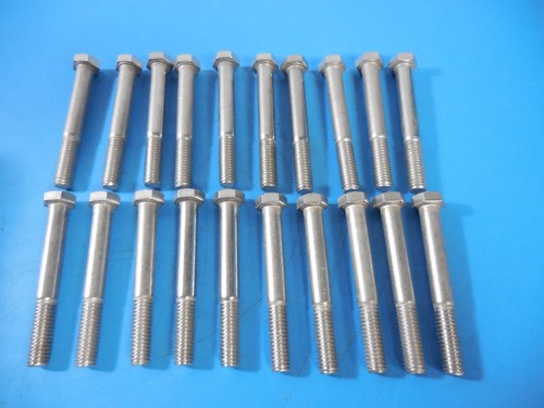 THE CK F593C Stainless Steel Hex Bolt 3/8"-16 x 3" Lot of 20 | eBay
