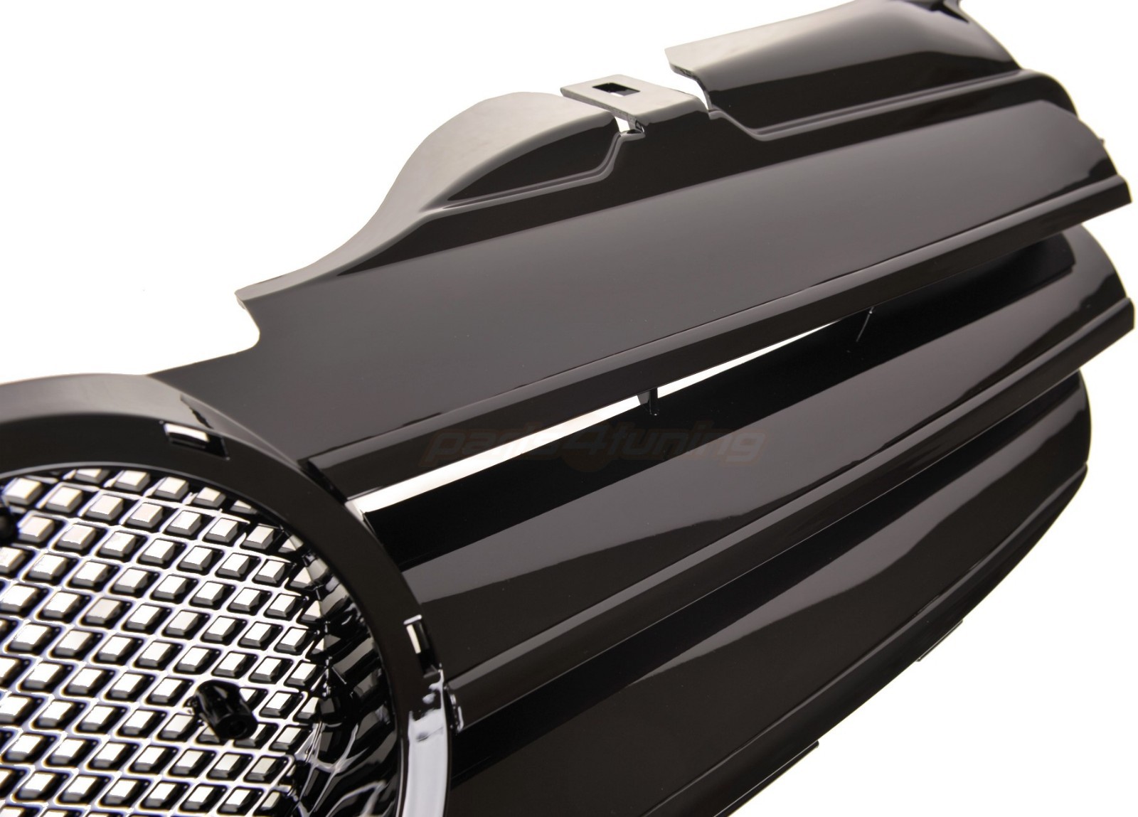 MERCEDES SLK R170 1996-2004 FRONT GRILLE GLOSS BLACK CL STYLE 3-FINS ...