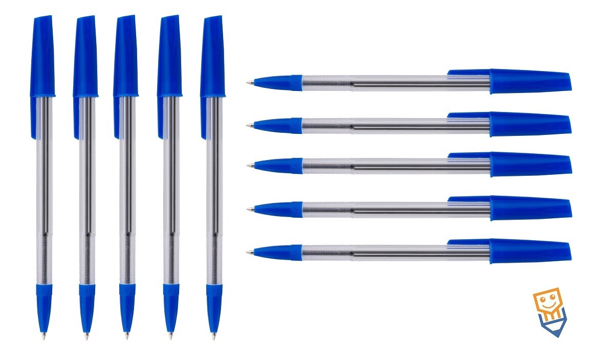 PENS Biro STYLOSTIK Ballpoint BLACK RED BLUE GREEN Free Postage GREAT ...