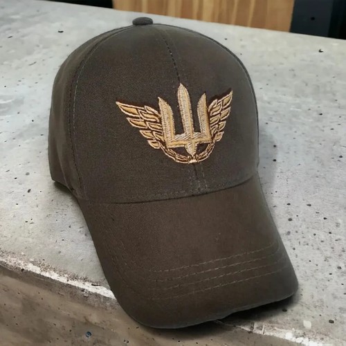 Cap (baseball cap) with Khaki Air Force insignia💛💙 | eBay