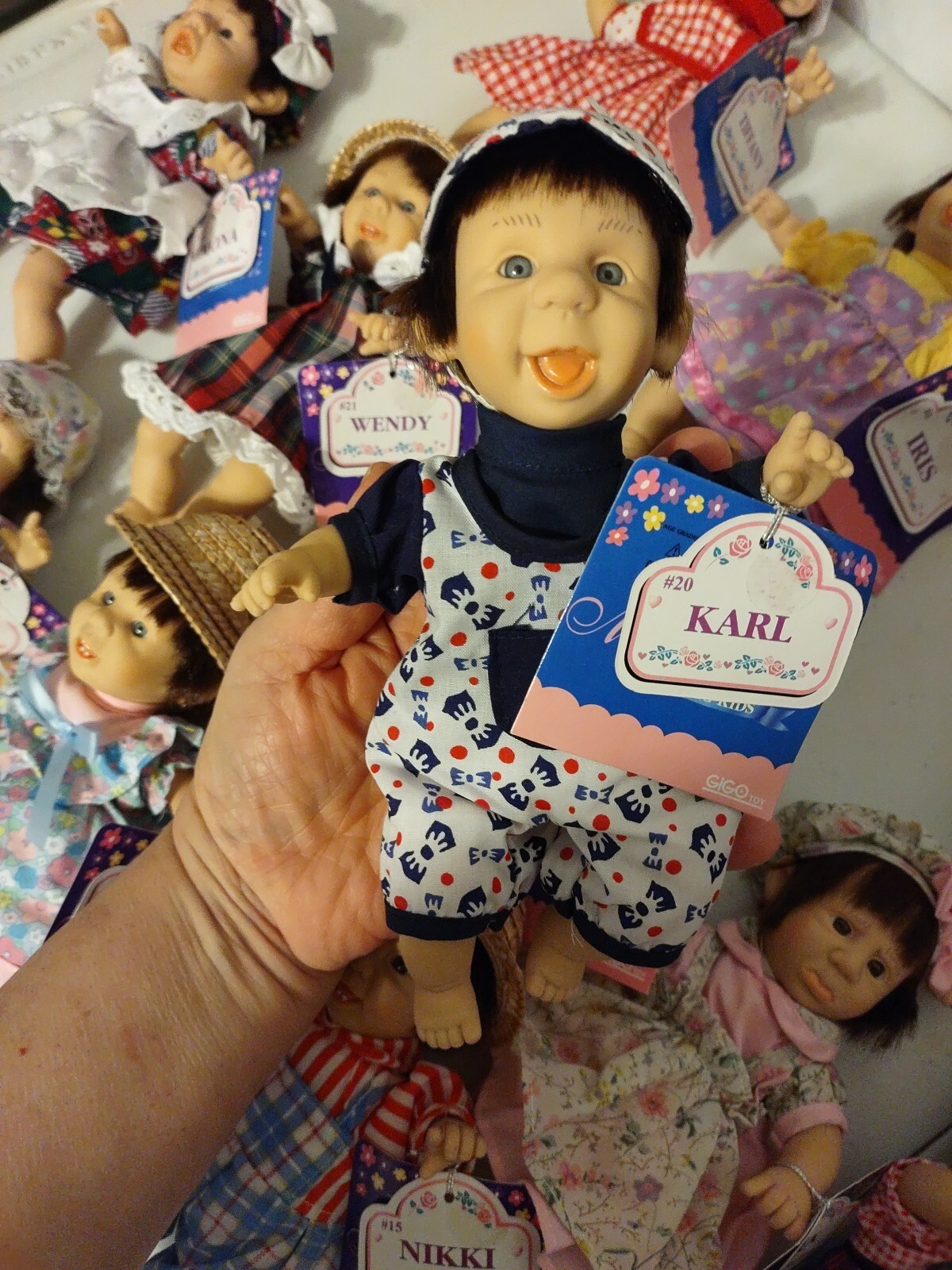 Vintage My Pals Bean Bag Dolls Lot Of 21 | eBay