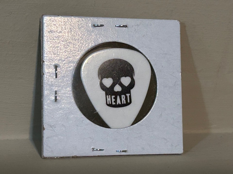 Heart stage used guitar pick | eBay