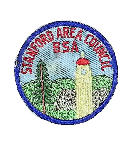 Stanford Area Council CA CP BSA Patch BLU Bdr (ZG536) | eBay