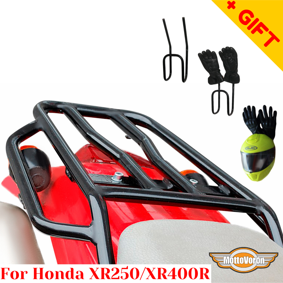 For Honda XR250R rear rack rear luggage rack XR400R Motard XR250 Baja ...
