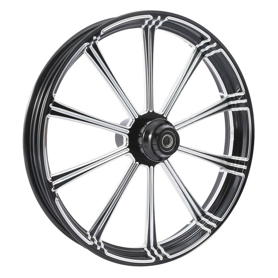 30''X3.5'' CNC Front Wheel Rim Single Disc Hub Fit For Harley Street ...