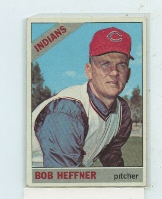 BOB HEFFNER 1966 Topps #432 Cleveland Indians | eBay