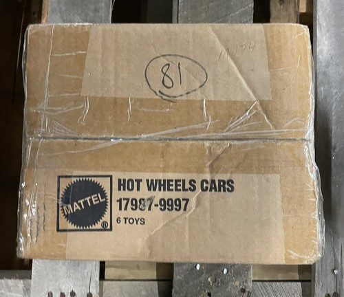 FACTORY SEALED CASE - HOTWHEELS LIMITED MARS ROVER 24K GOLD PLATED ...