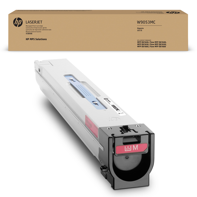 Genuine HP W9053MC Magenta Toner Cartridge 52k Pages Flow MFP 87640 ...
