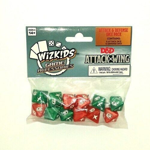 Wizkids Dungeons & Dragons Attack Wing: Attack & Defense Dice Set | eBay