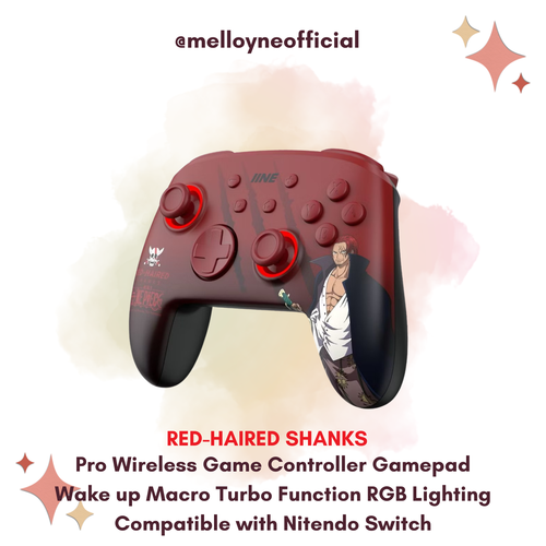 ONE PIECE PRO WIRELESS Controller Gamepad Compatible with Nintendo ...