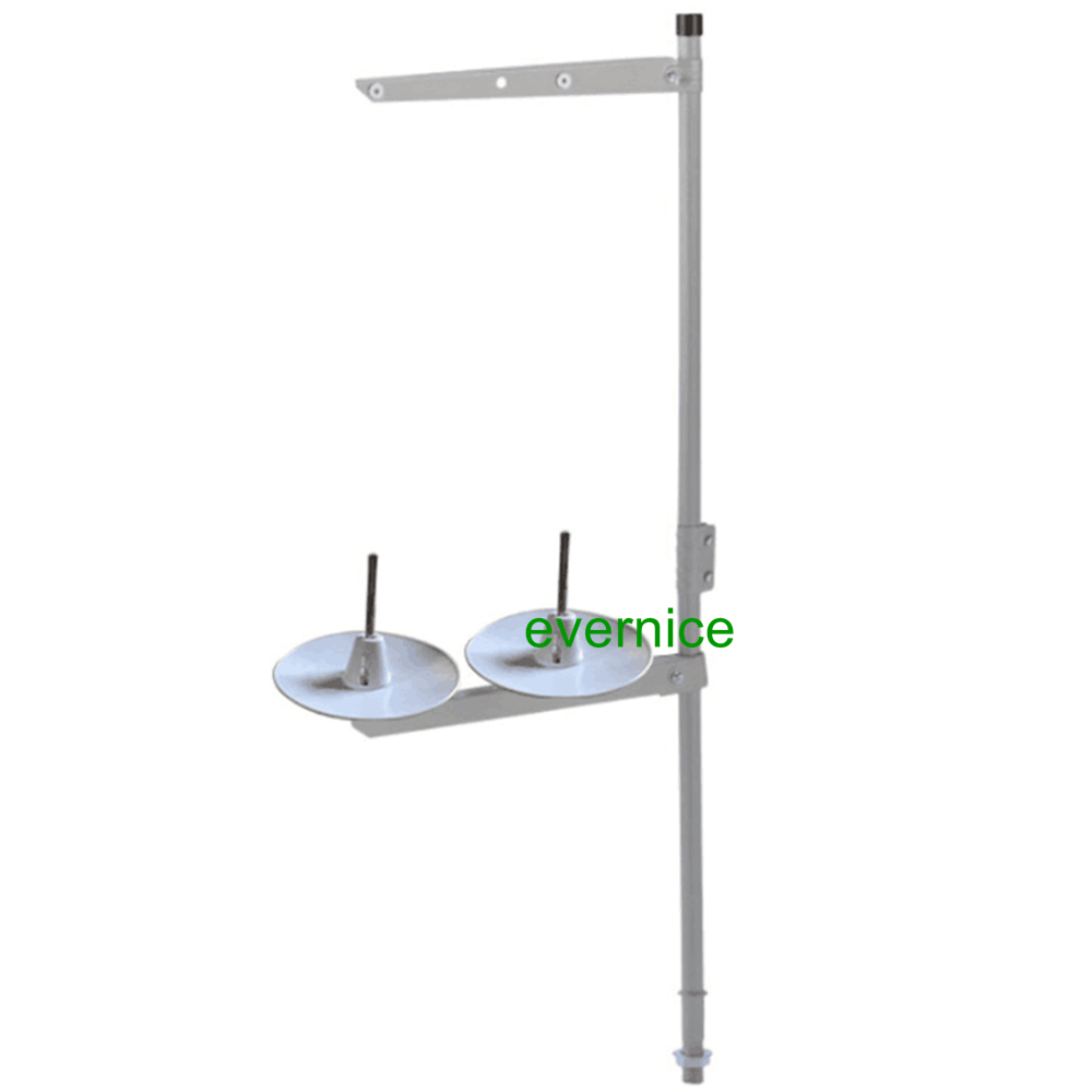 1 Set 2 Spool Thread Stand Pipe Thru Top All Metal For Industrial ...