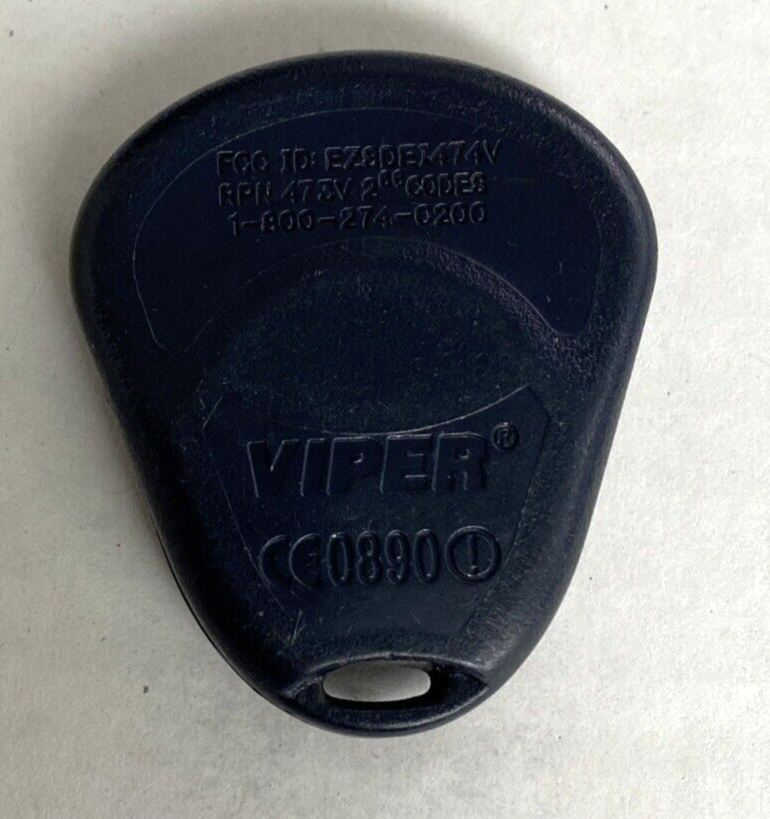 VERY NICE Viper 473V 3-Button Remote EZSDEI474V NEW CASE NEW BUTTONS ...