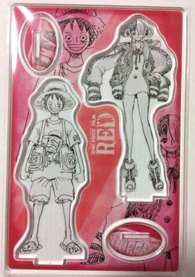 One Piece FILM RED Acrylic Stand Figure Monkey D Luffy Uta B Mugiwara ...