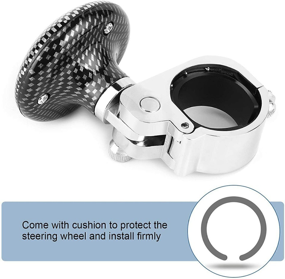Collapsible Car Truck Power Steering Wheel Suicide Spinner Handle Knob ...