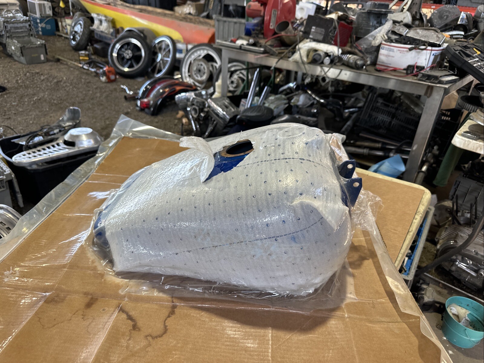 Harley Dyna Superglide CENTERFILL Tsport Fxdx Fxdxt Gas Tank Fuel NOS ...