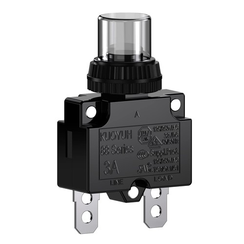 3Amp Circuit Breakers Thermal Overload Switch Protector 88 Series ...