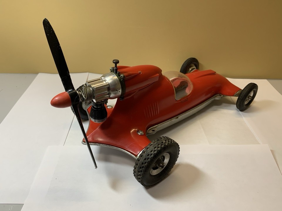 COX THIMBLE DROME PROP ROD TETHER CAR plus spare motors, tools, parts ...