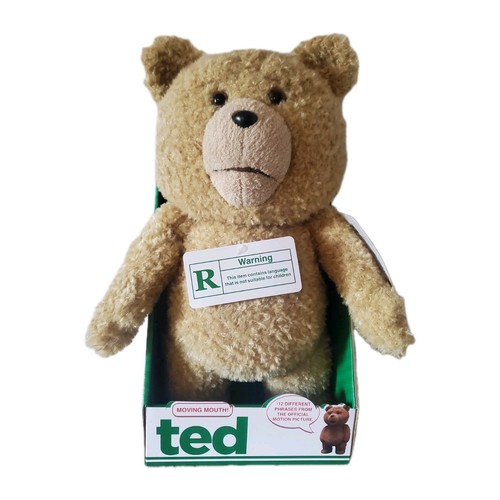 ted Talking Bear w Moving Mouth Rated R (See Description) Plush ...