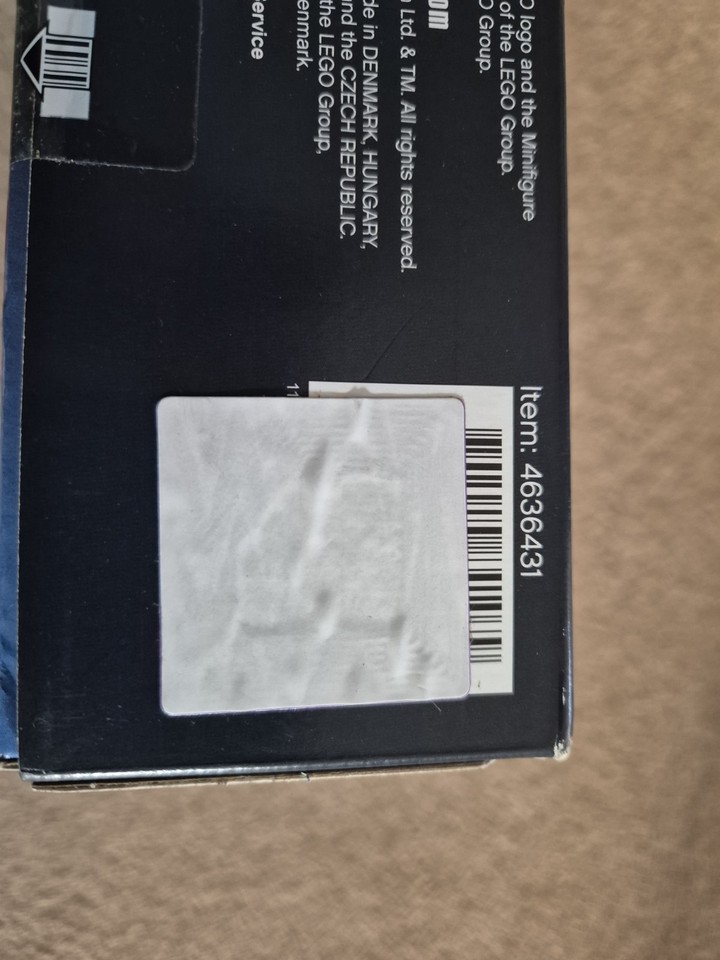 LEGO Star Wars 5026 Palpatine's Arrest Item Code 4636431 NEW SEALED ...