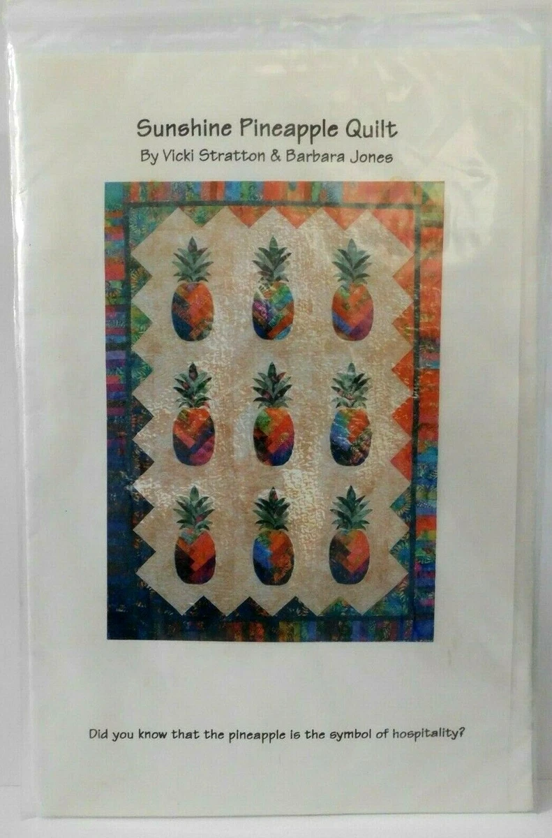 Hawaiian Pineapple Quilt Pattern
