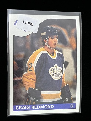 CRAIG REDMOND Kings 1985-86 TOPPS Hockey Card #121 Rookie Card | eBay