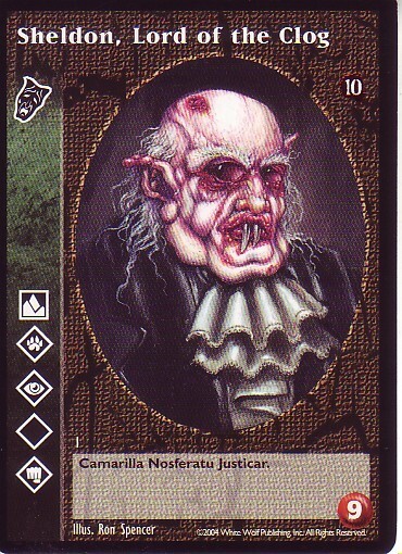 Sheldon, Lord of the Clog VTES CCG Tenth | eBay