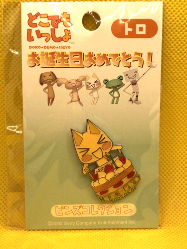 Doko Demo Issho Toro Inoue pins collection Happy Birthday Sony 2002 ...