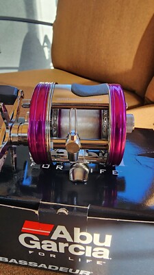 Abu Garcia Ambassadeur 5500CS Pro Rocket Custom Reel - Purple | eBay