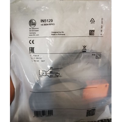 1PS For IFM EFECTOR IN5129 INDUCTIVE PROXIMITY SENSOR New Free Shipping ...