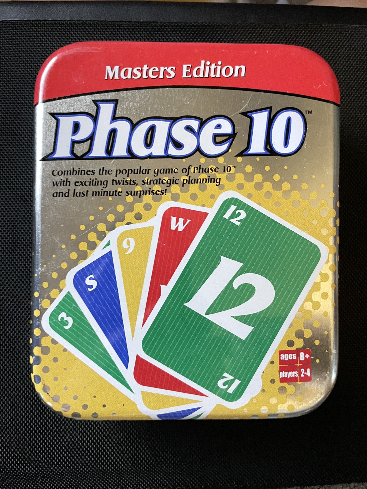 Phase 10 Masters Edition Tin COMPLETE Fundex 2003 Cards Rummy | eBay
