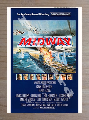 Historic Midway 1976 Movie Advertising Postcard | eBay Australia