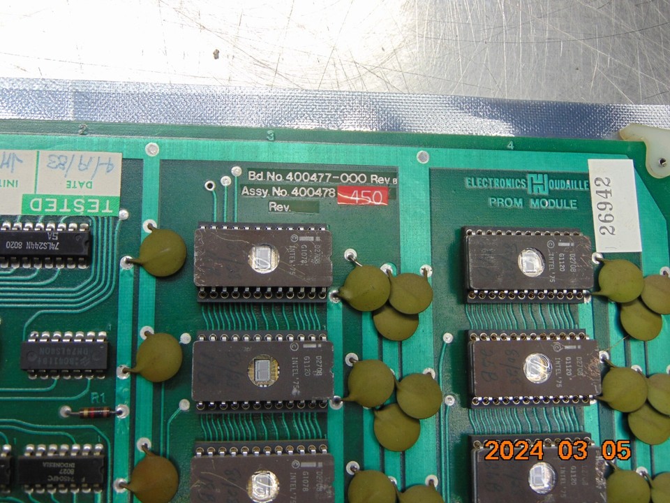 Houdaille 400477-000 Circuit Board 400477000 Assy 400478-450 | eBay
