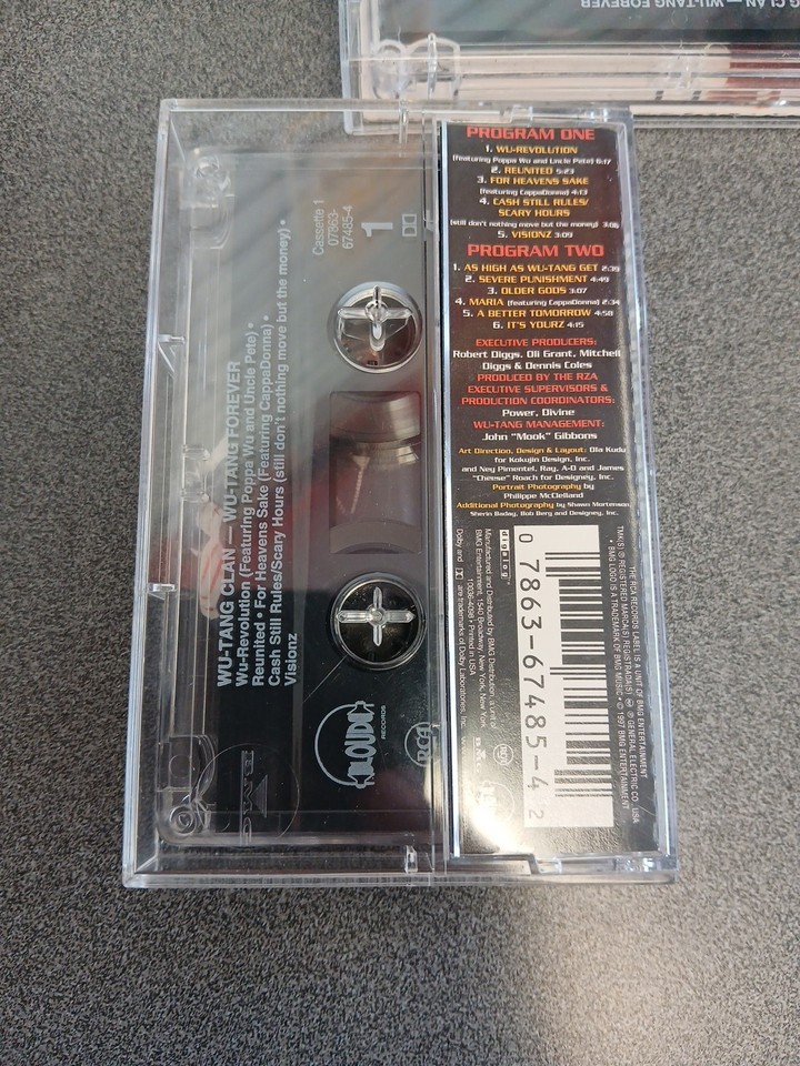 RARE Enter The Wu-Tang 36 Chambers Wu-Tang Clan & Wu-Tang Forever Cassette Combo | eBay