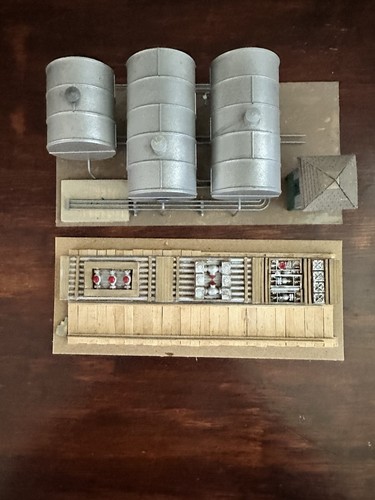 Ho Scale Lot Of Industrial Or Refinery Items Train Details Scenery | eBay