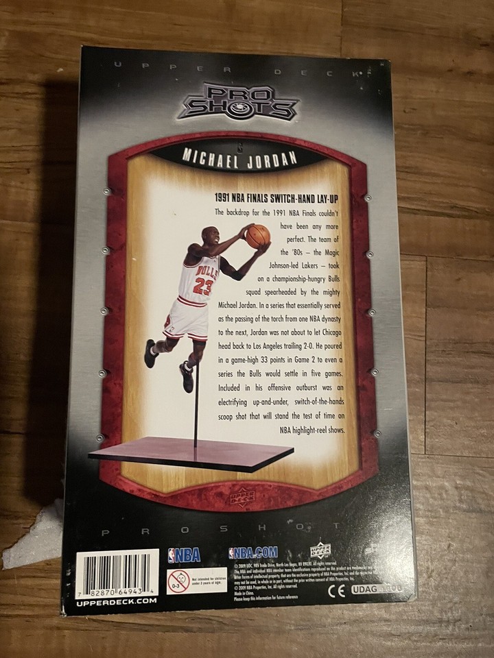 Michael Jordan Upper Deck Pro Shots 1991 NBA Finals Switch Hand Lay Up ...