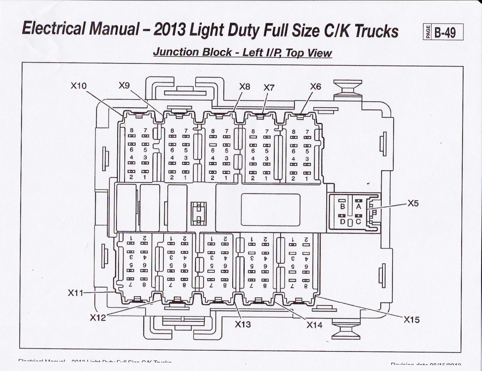 2007-2013 GM UPFITTER Chevy GMC Junction Block MBEC Connector ...