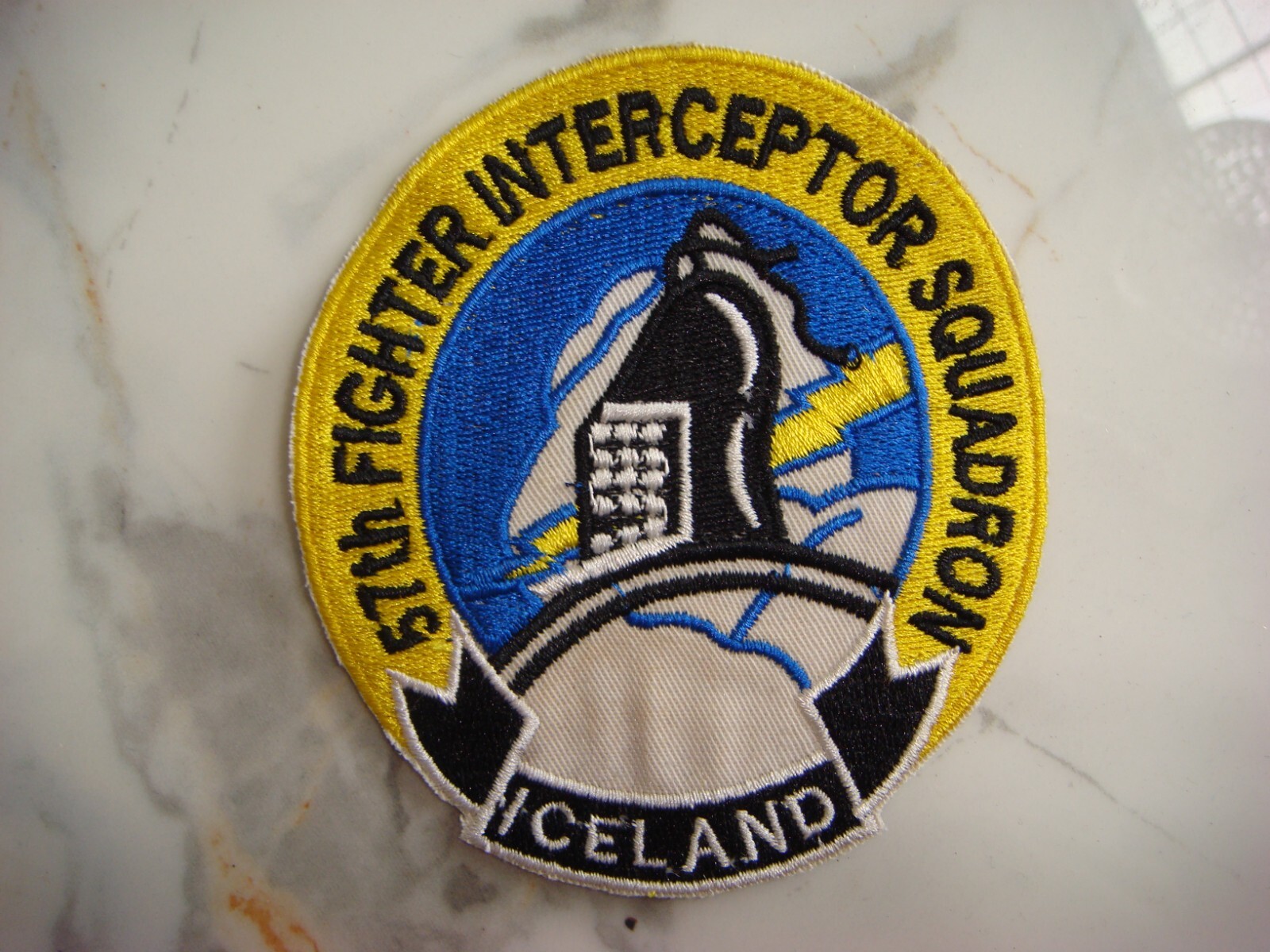 US 57th FIGHTER INTERCEPTOR SQUADRON ICELAND PATCH | eBay