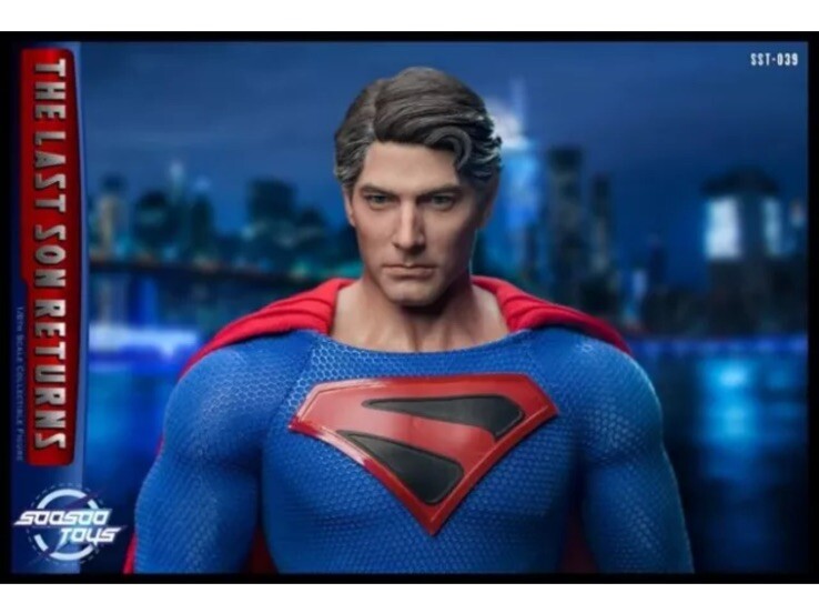 SOOSOOTOYS Superman Returns Brandon Routh 12" Male 1/6 Action Figure ...