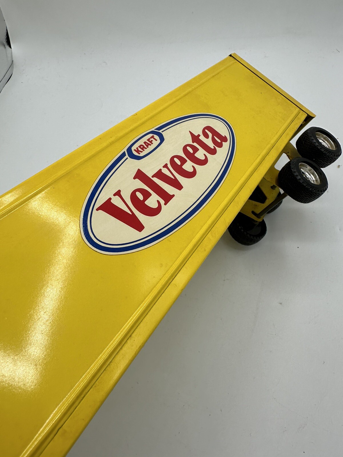 Vintage ERTL Semi Truck Tractor Trailer Kraft Velveeta Cheese Cab Over ...
